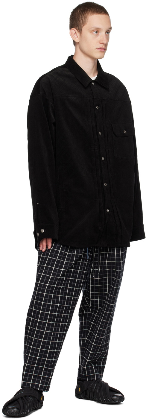 Suicoke Black Futon-Lo Slippers Suicoke