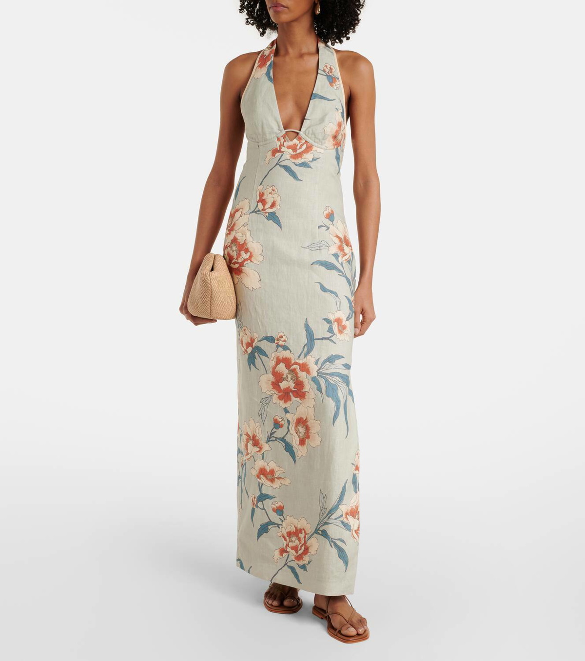SIR Floral linen maxi dress SIR.
