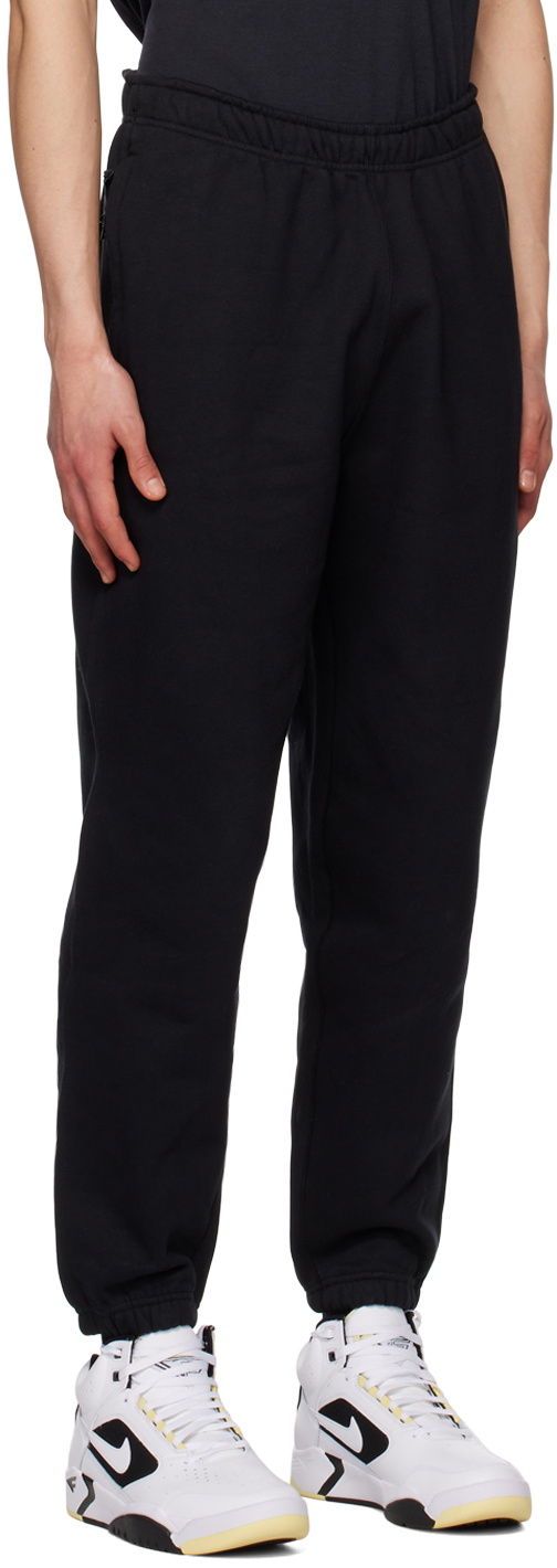Nike Black Solo Swoosh Lounge Pants Nike