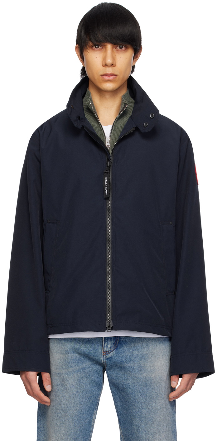 Canada Goose Navy Rosedale Jacket Canada Goose