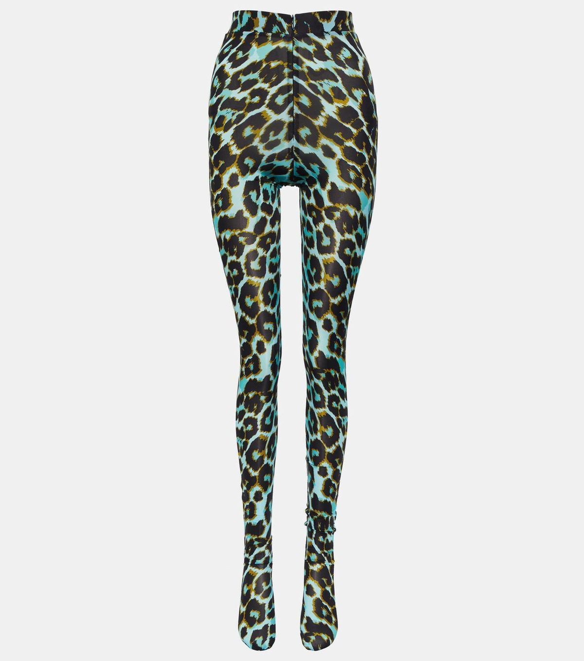 Alex Perry Cadie leopard-print tights Alex Perry