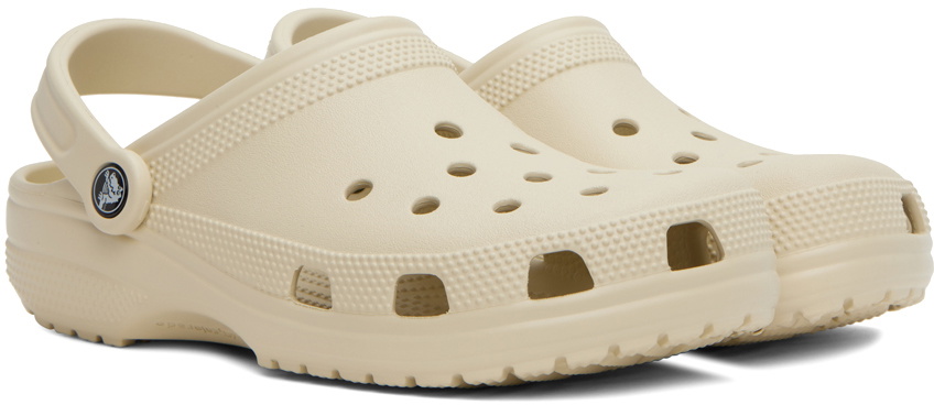 Crocs Beige Classic Clogs Crocs