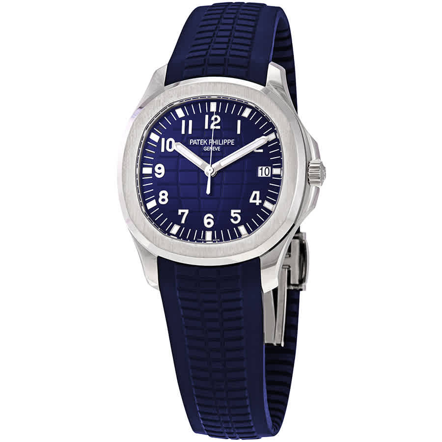 Patek Philippe Aquanaut Automatic Blue Dial Mens Watch 5168G-001 Patek ...