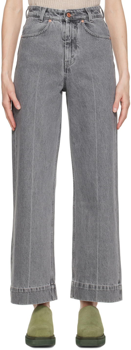 BITE Gray Laser Jeans BITE