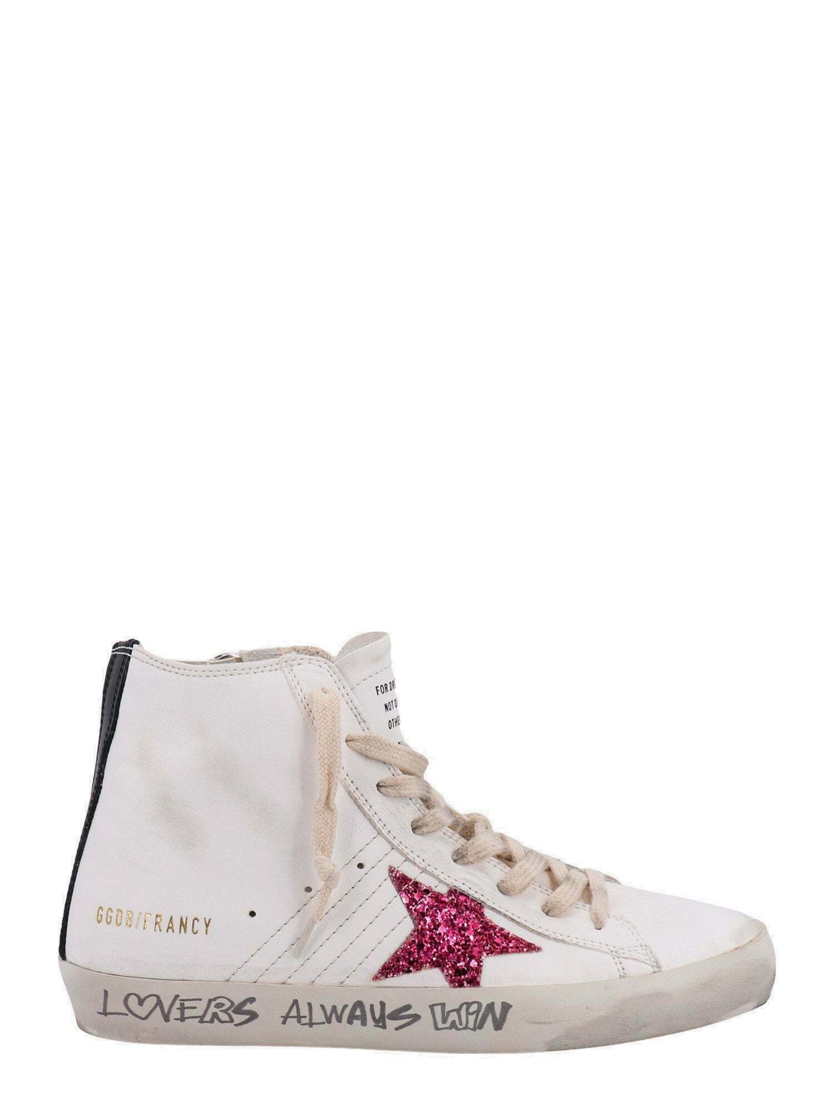 Golden Goose Deluxe Brand Francy White Womens Golden Goose Deluxe Brand