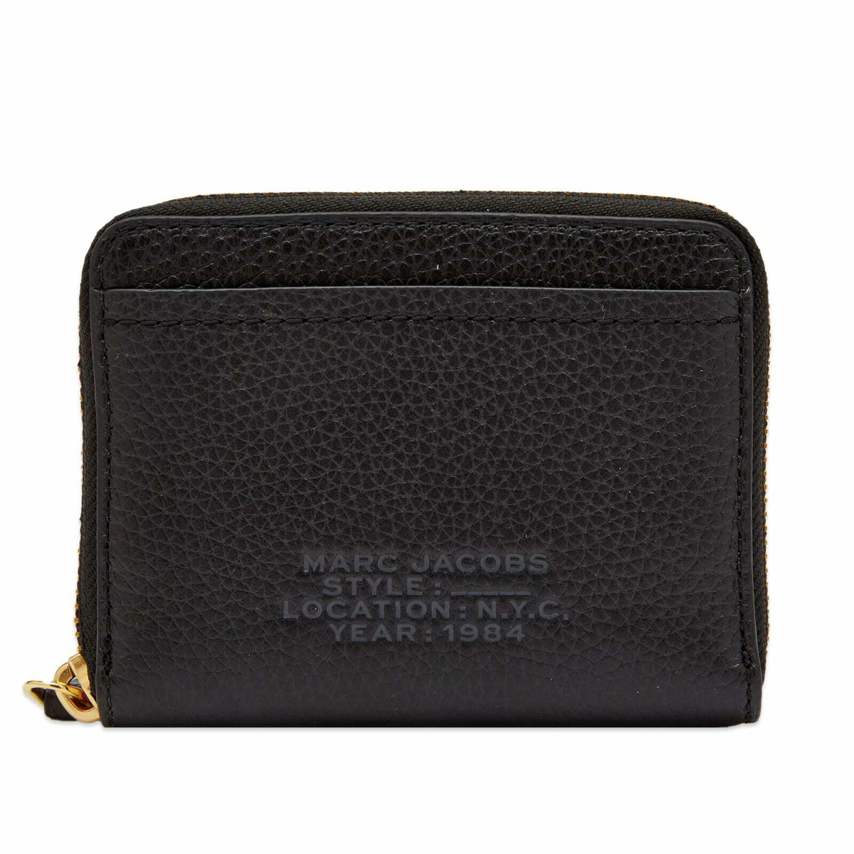 Marc Jacobs Women's The Zip Around Wallet in Black Marc Jacobs