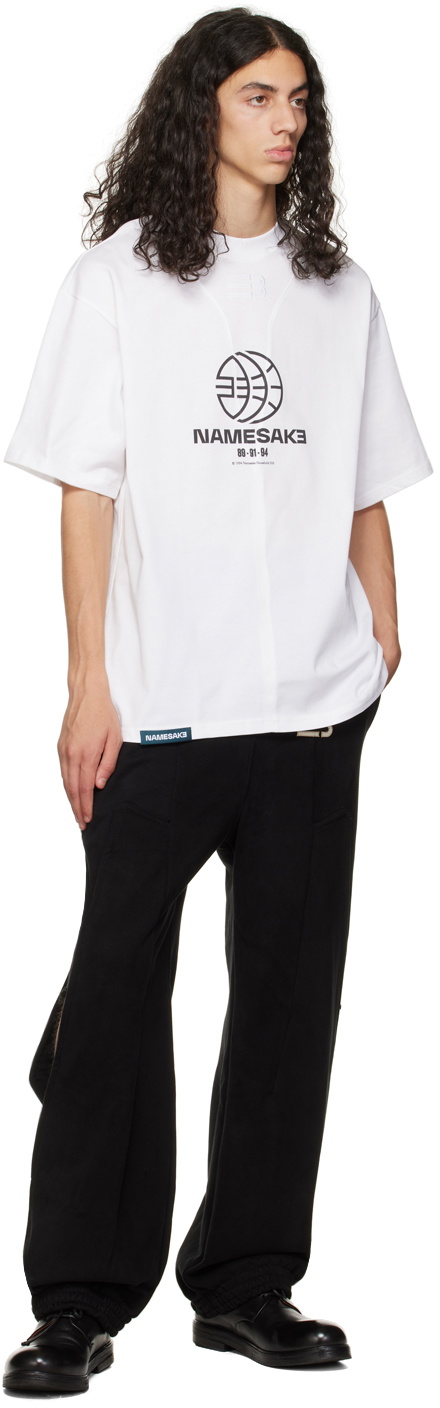 NAMESAKE White Sava T-Shirt NAMESAKE