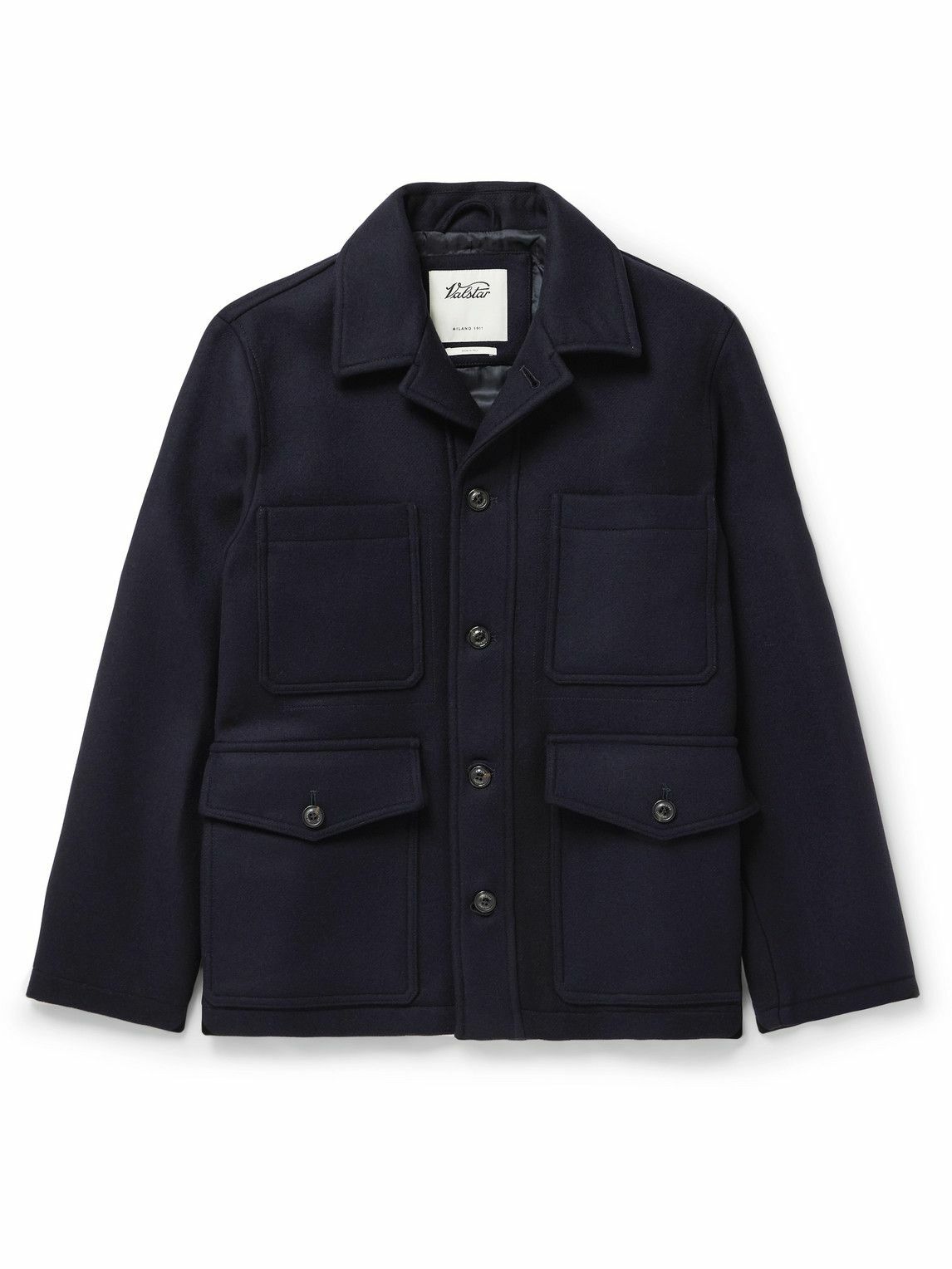 Valstar - Arthur Virgin Wool Jacket - Blue Valstarino