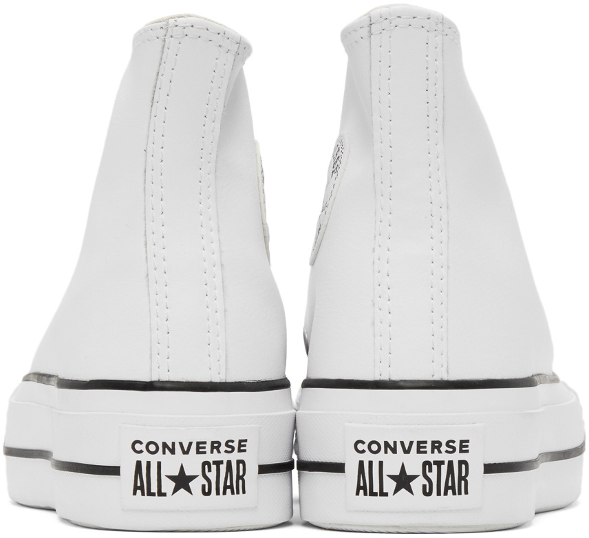 Converse White Chuck Taylor All Star Lift Hi Sneakers Converse