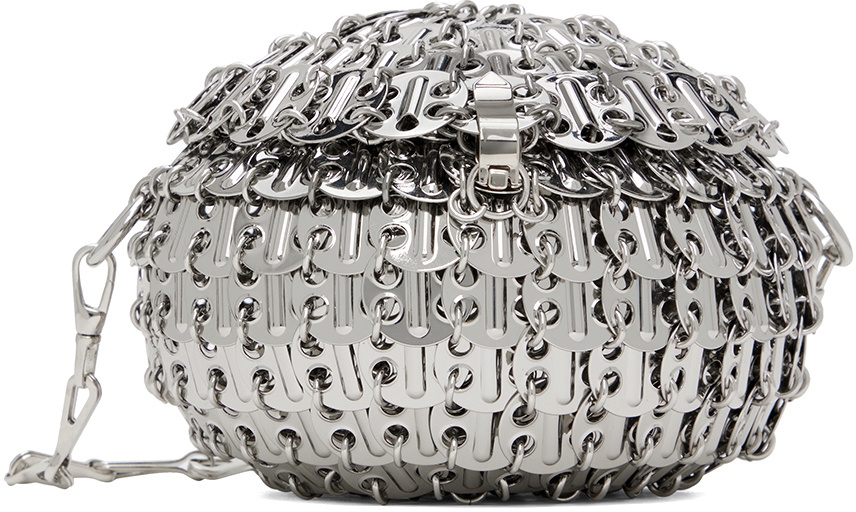 Rabanne Silver Small 1969 Bag Paco Rabanne