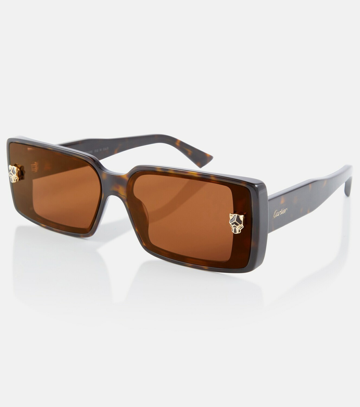 Cartier Eyewear Collection - Panthère de Cartier rectangular sunglasses ...