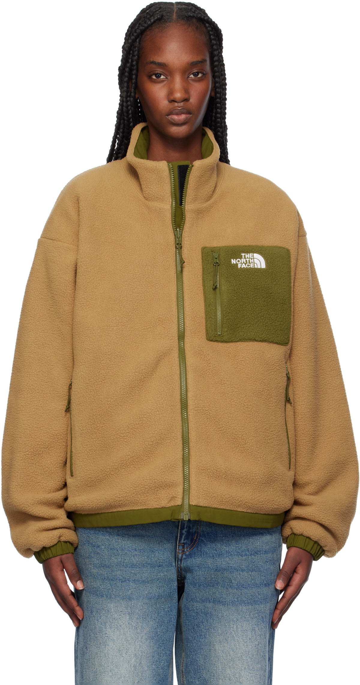 The North Face Brown & Khaki Yumiori Reversible Jacket The North Face
