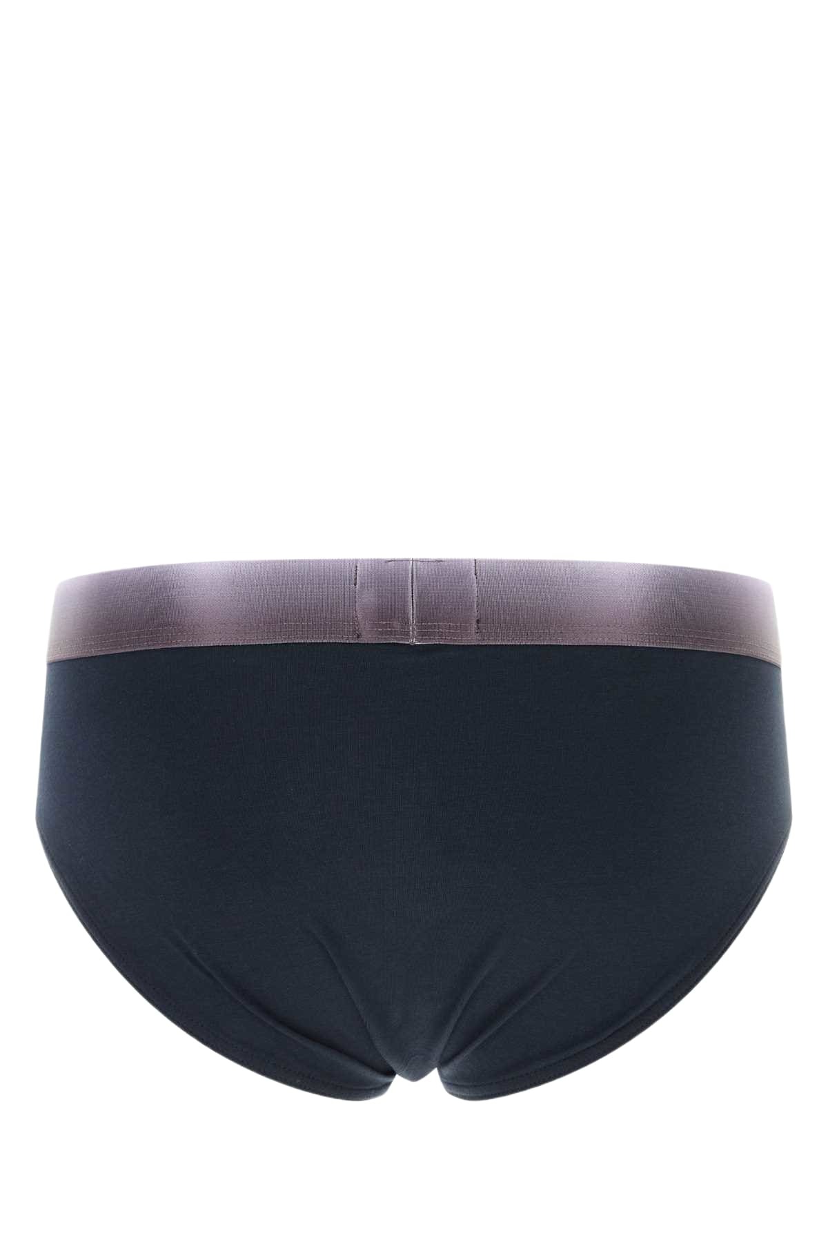 Emporio Armani Midnight Blue Stretch Cotton Brief Emporio Armani