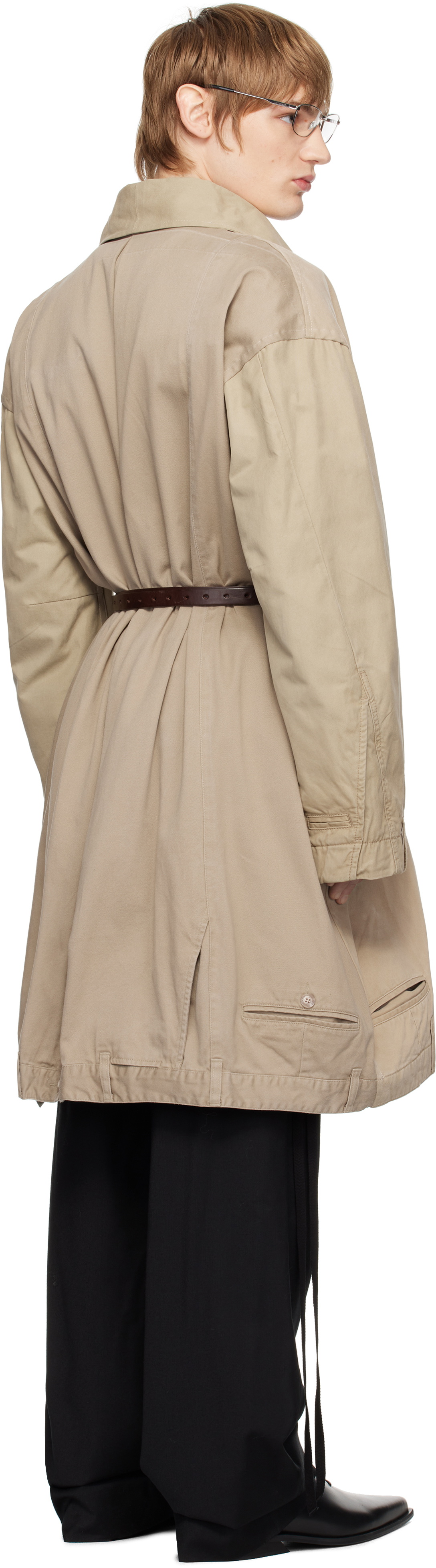 HODAKOVA Upside Down Trench Coat HODAKOVA