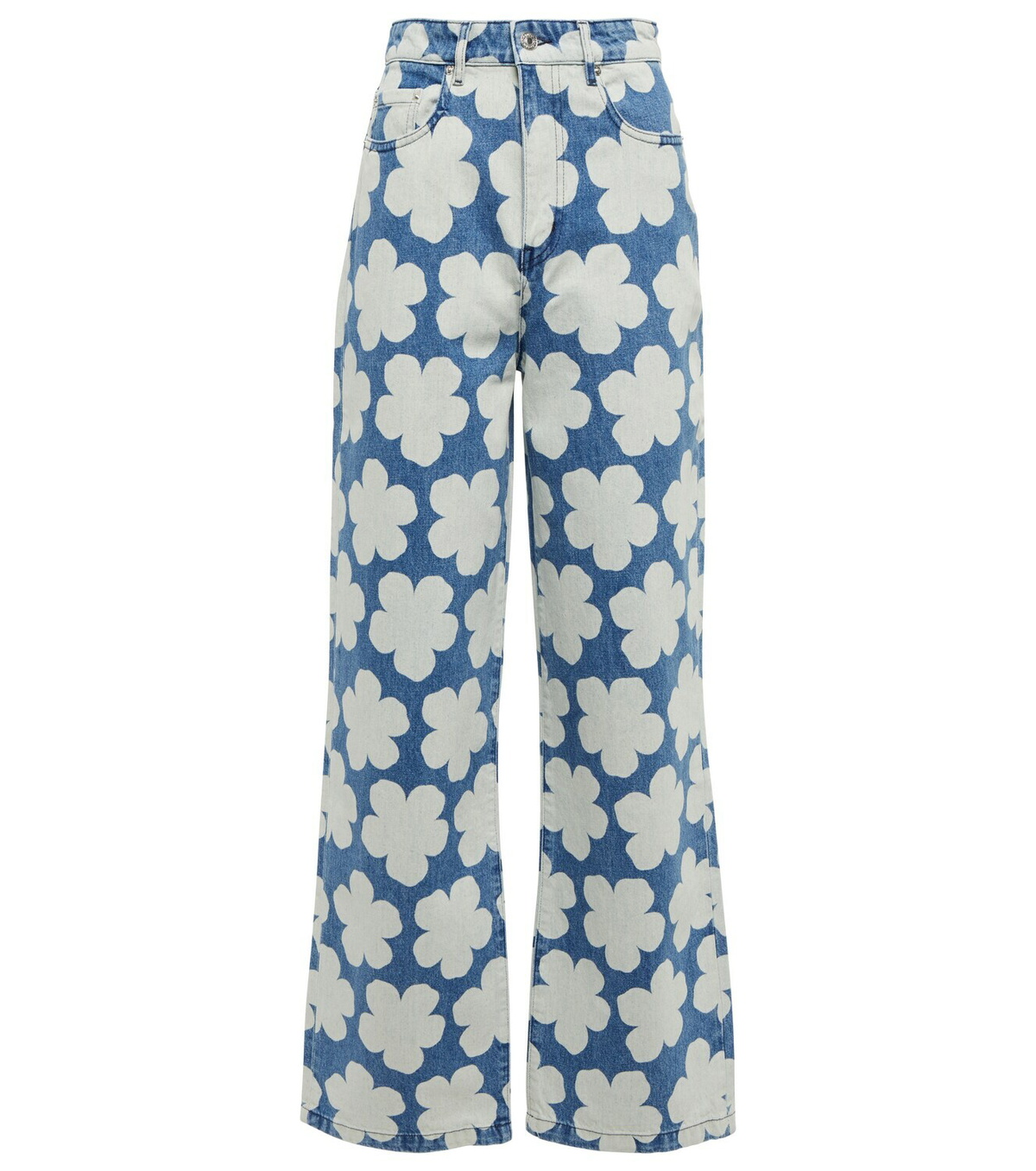 Kenzo - Floral wide-leg jeans Kenzo