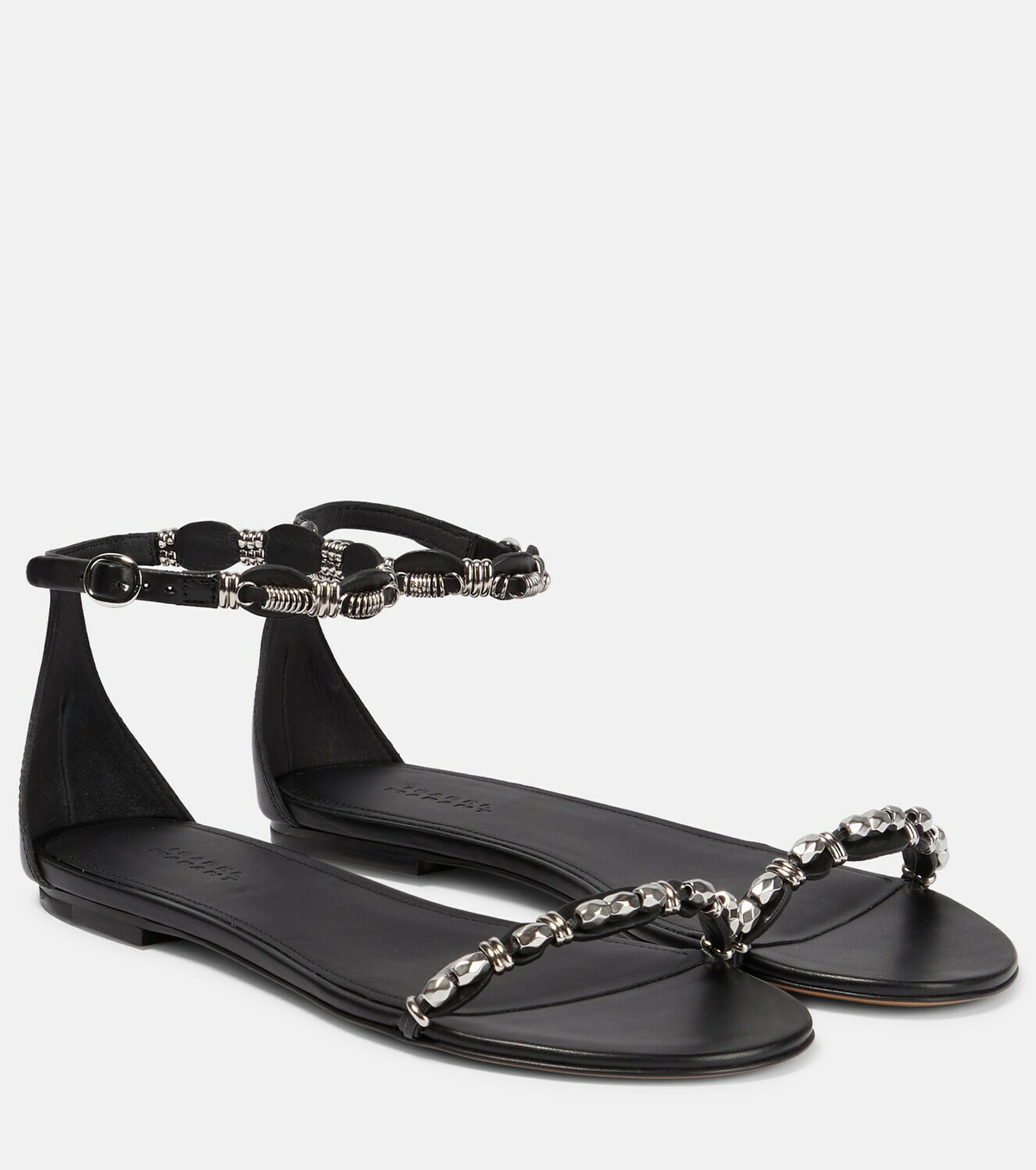 Isabel Marant - Embellished leather sandals Isabel Marant