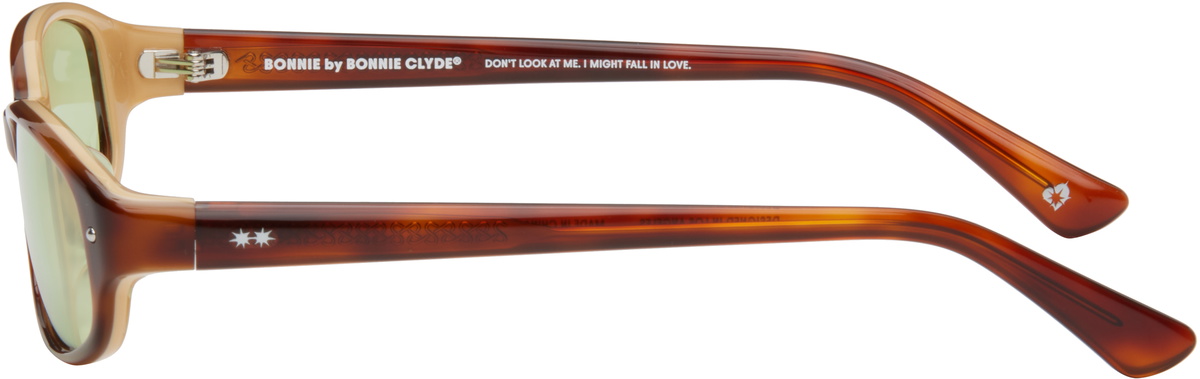 BONNIE CLYDE Brown Coco Sunglasses Bonnie Clyde