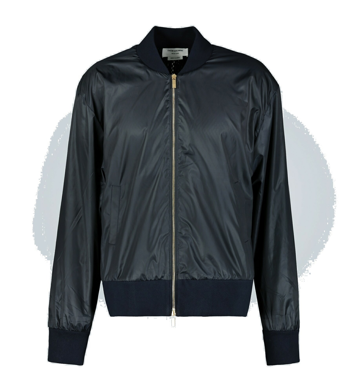Thom Browne - Center-back stripe ripstop bomber Thom Browne