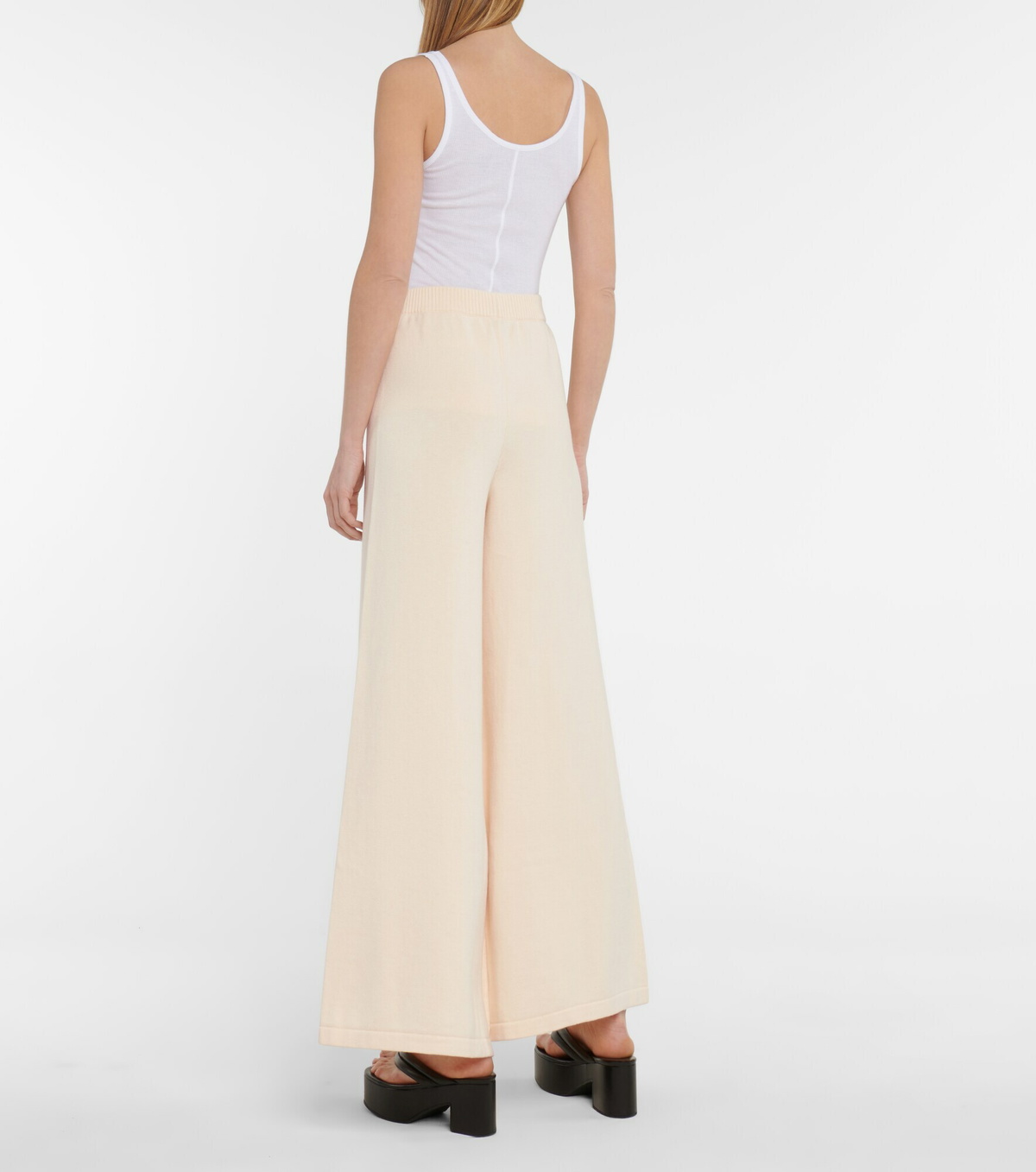 Staud - Mitchell wide-leg cotton-blend pants Staud