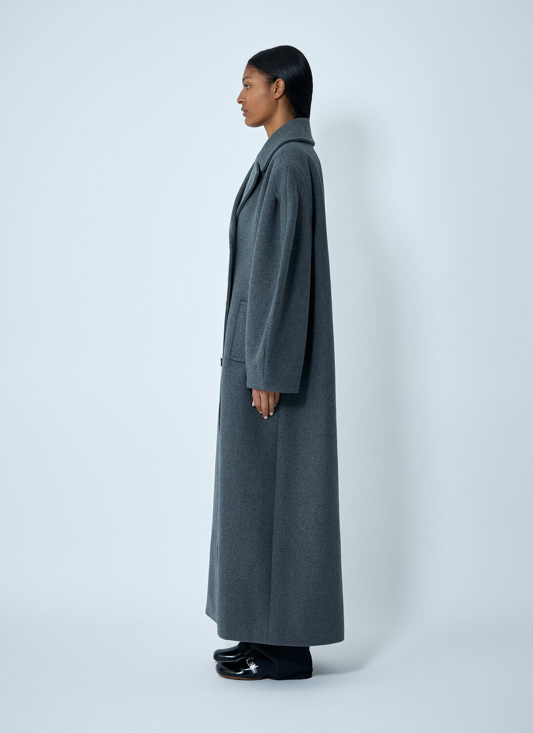 GANNI Wool-Blend Coat GANNI