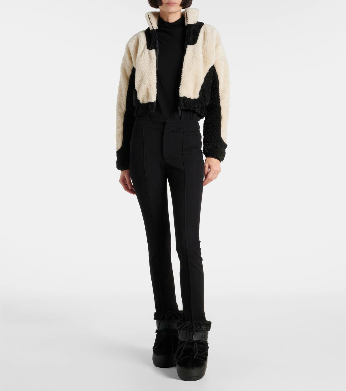 Aztech Mountain Bryce colorblocked fleece jacket Aztech Mountain