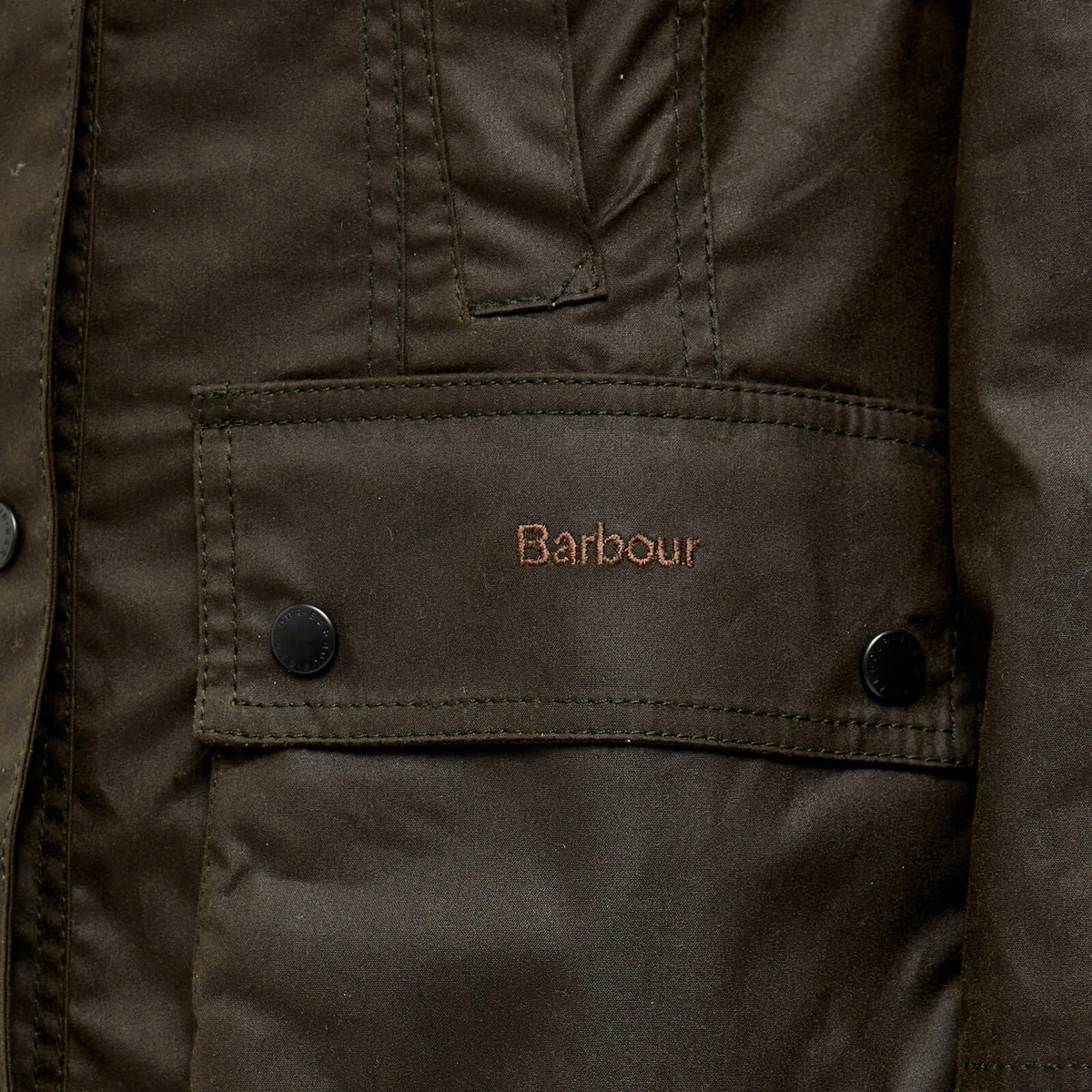 Barbour Women's Classic Beadnell Wax Jacket in Olive Barbour