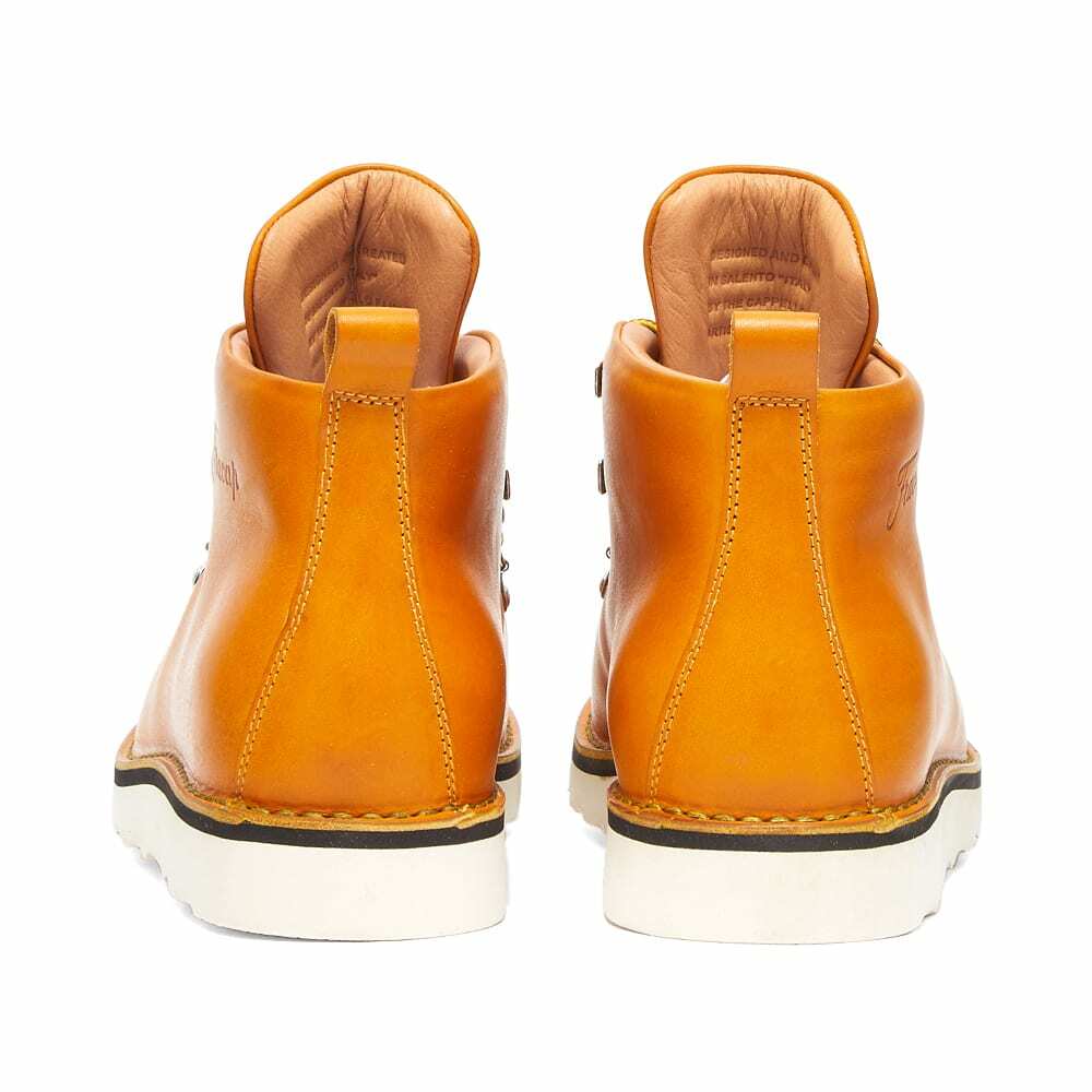 Fracap Men's M120 Cristy Vibram Sole Scarponcino Boot in Mustard Fracap