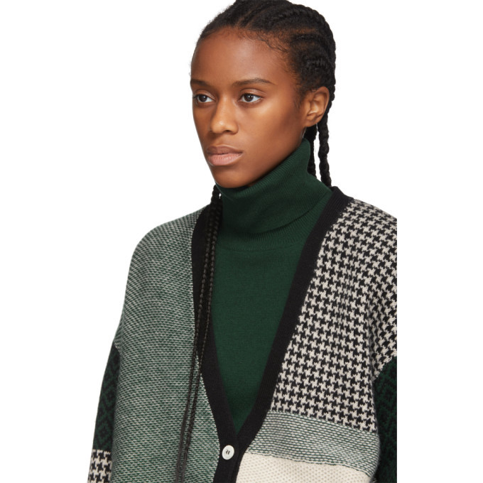 6397 Multicolor Combo Cardigan 6397