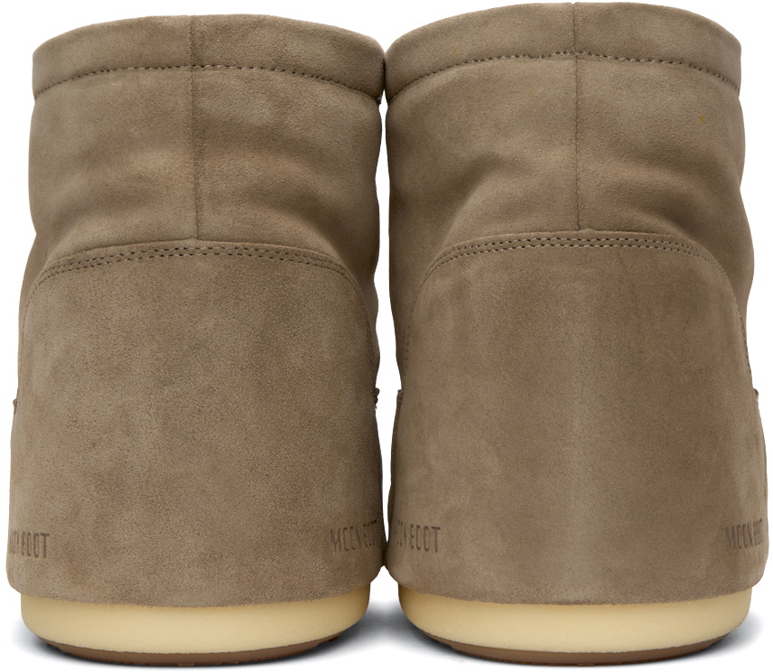 Moon Boot Taupe Icon Low Nolace Boots Moon Boot