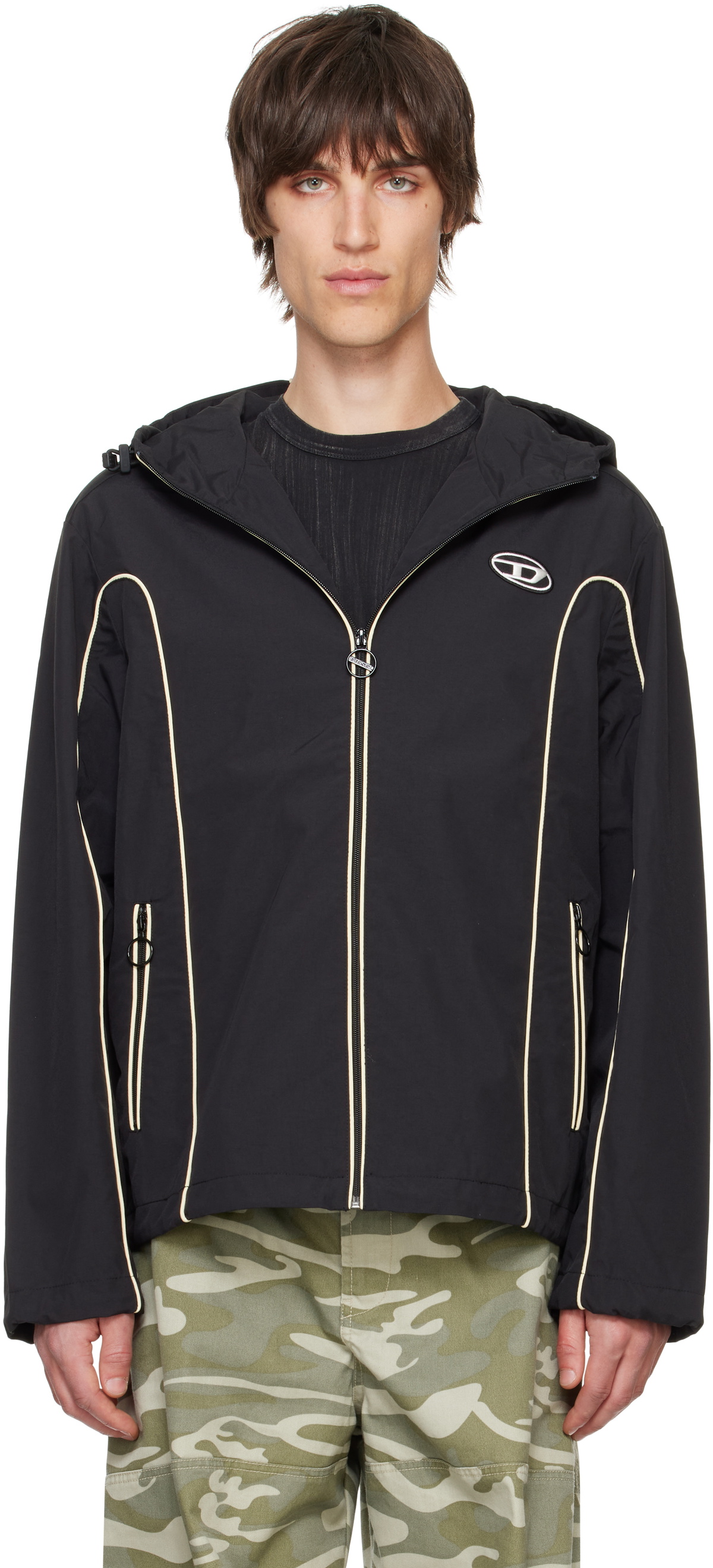 Diesel Black J-Hives Jacket Diesel