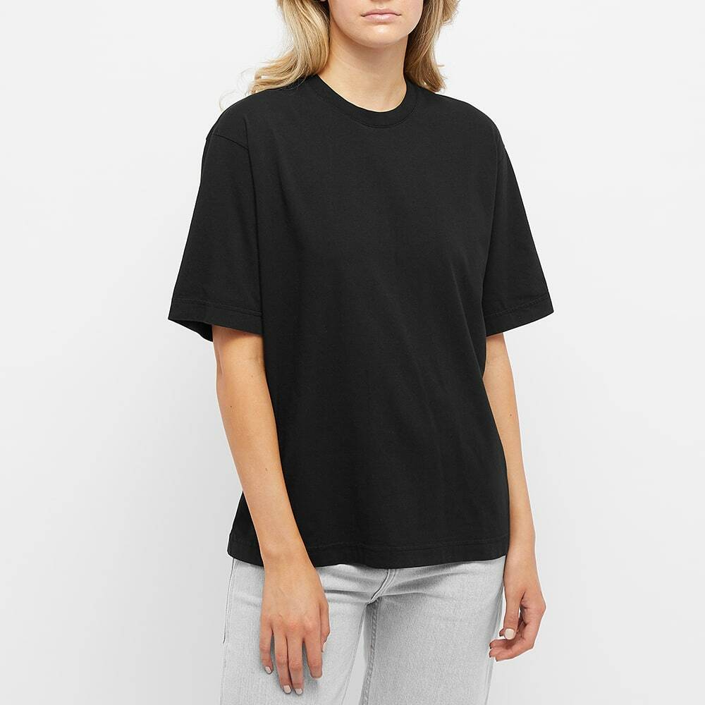 Colorful Standard Women's Oversized Organic T-Shirt in Deep Black ...