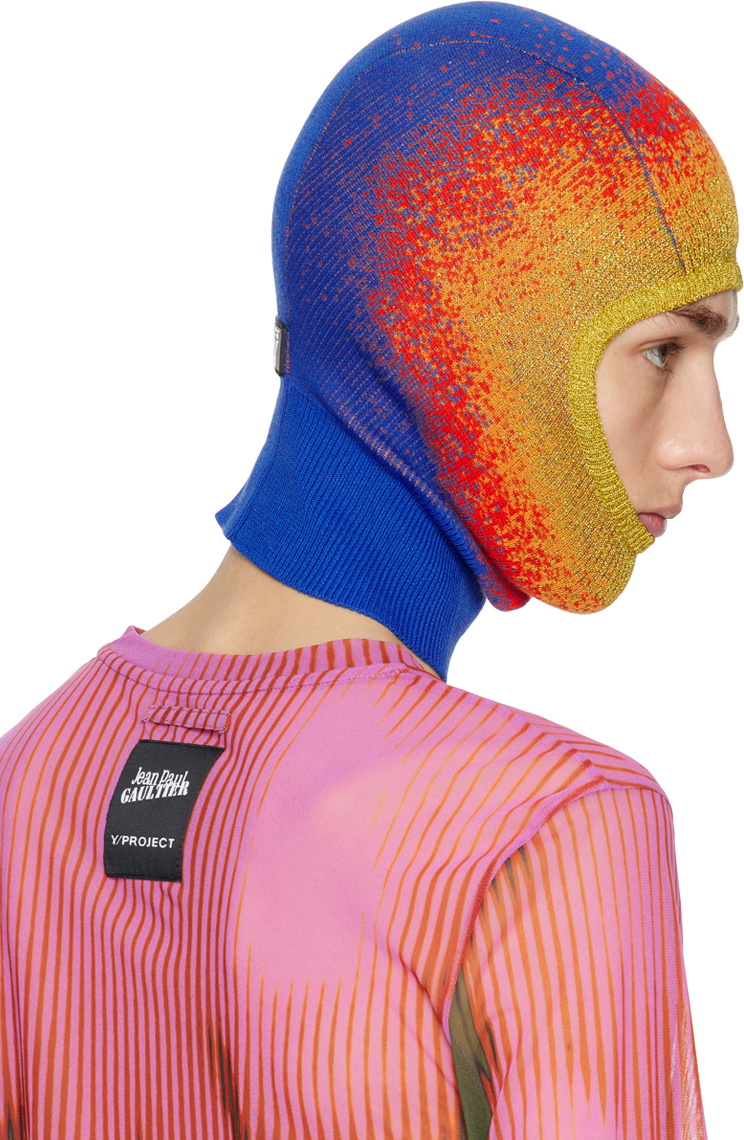 Y/Project Blue Gradient Balaclava Y/Project
