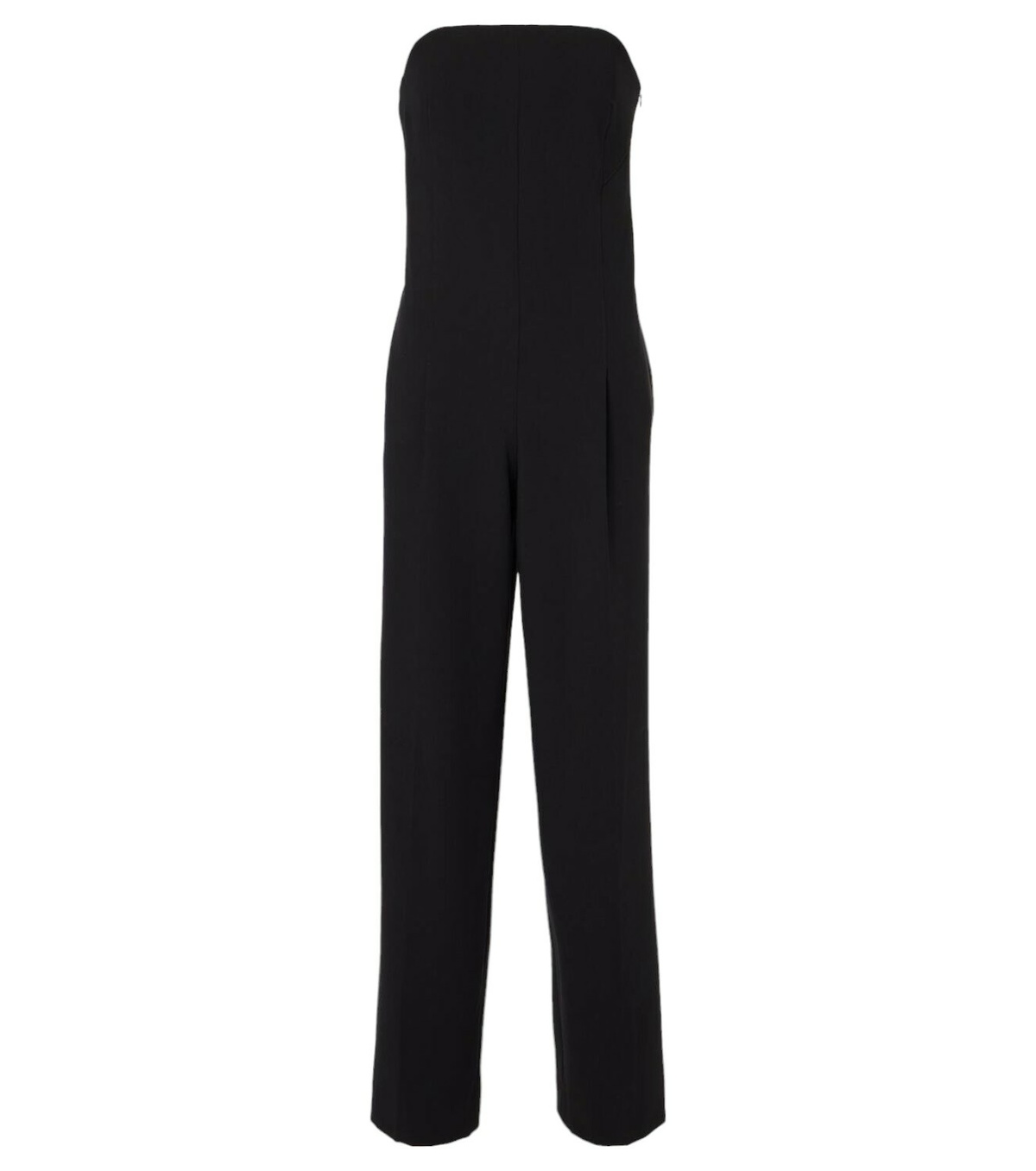 Vince Strapless crêpe jumpsuit Vince