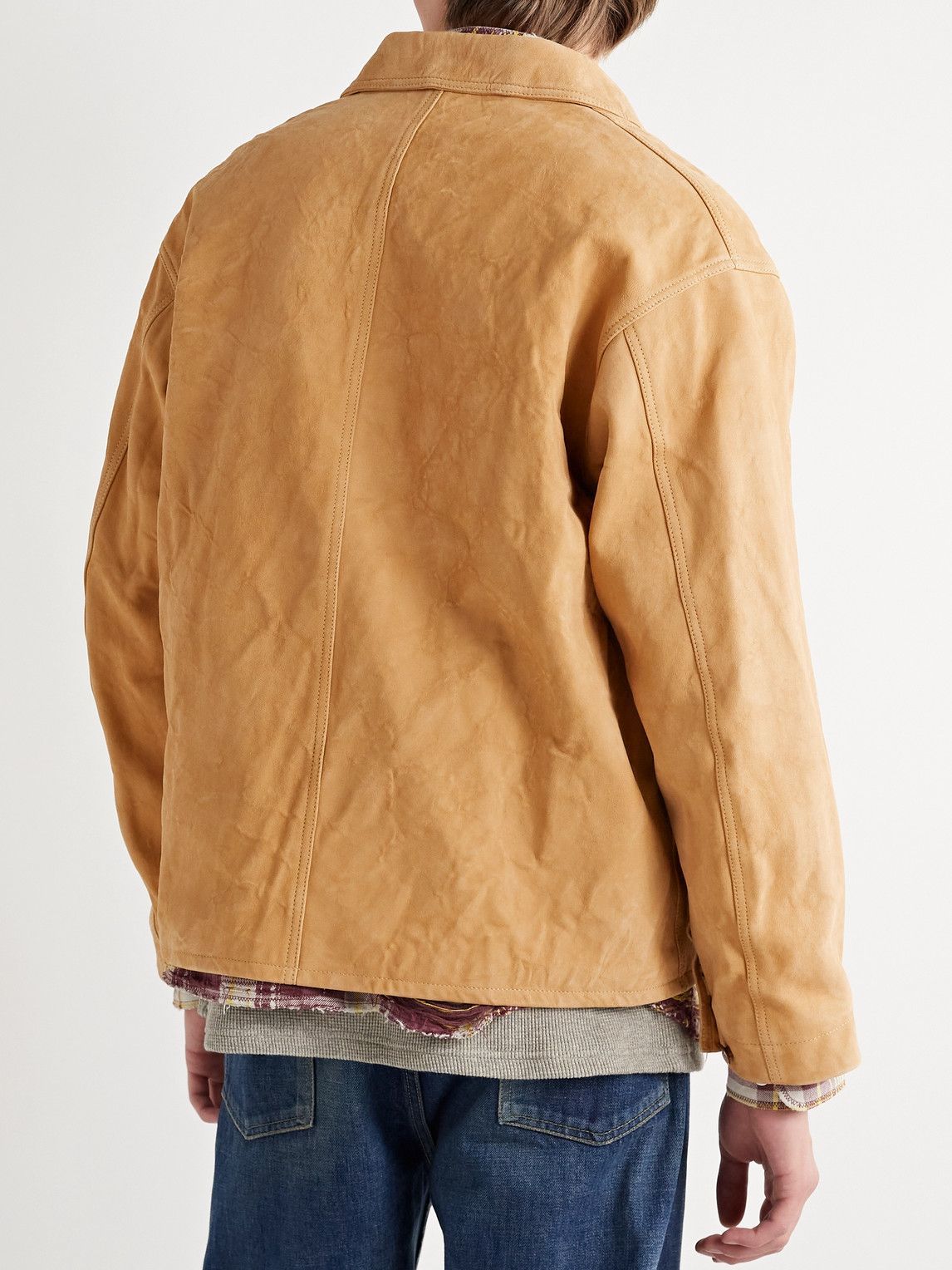 Visvim - Baker Nubuck Chore Jacket - Brown Visvim