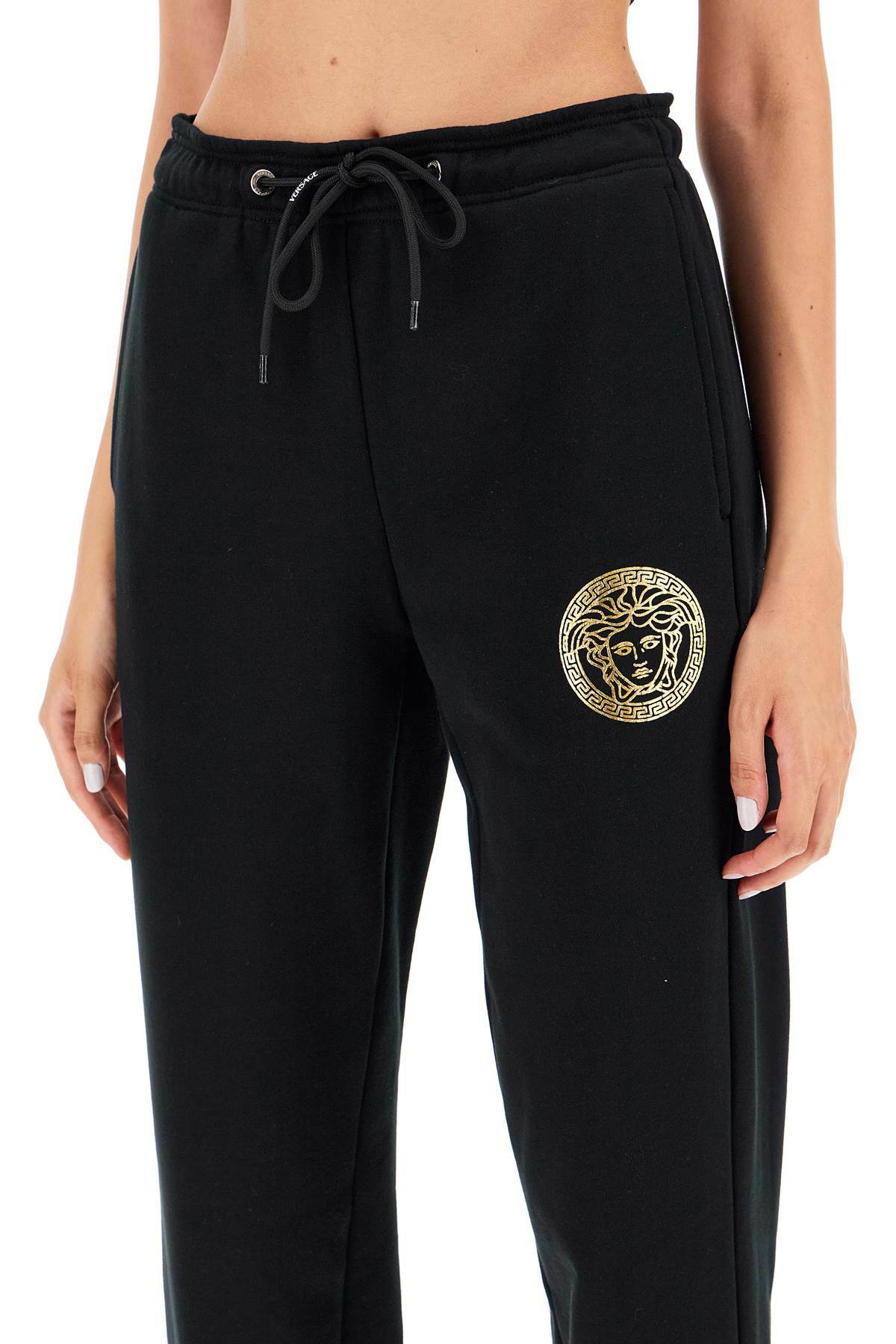 VERSACE medusa jogging Black Versace