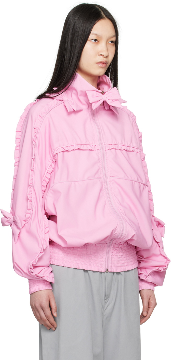 ABRA Pink Doll Bomber Jacket ABRA