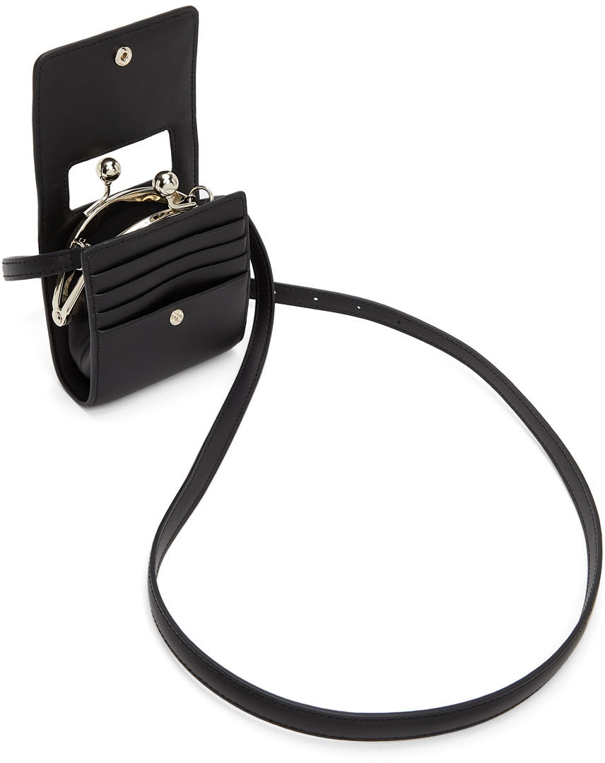Simone Rocha Black Leather Shoulder Bag Simone Rocha