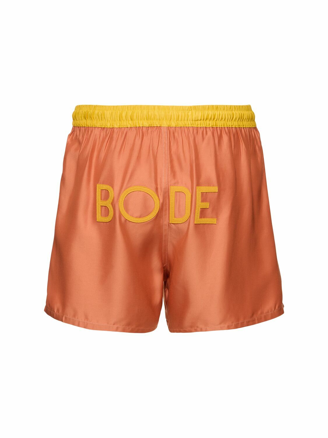 BODE Satin Field Shorts Bode