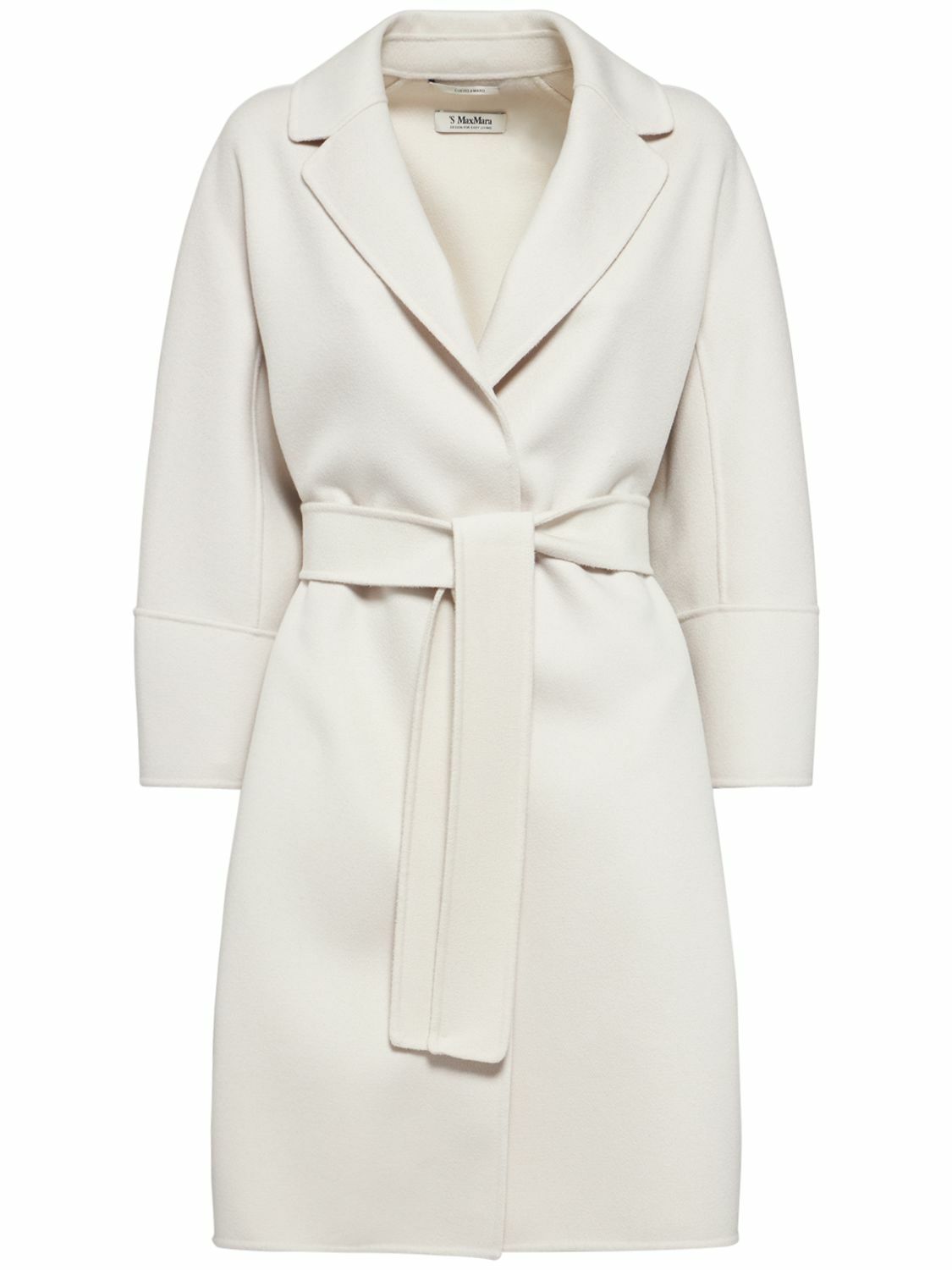 'S MAX MARA Arona Belted Double Wool Coat S Max Mara