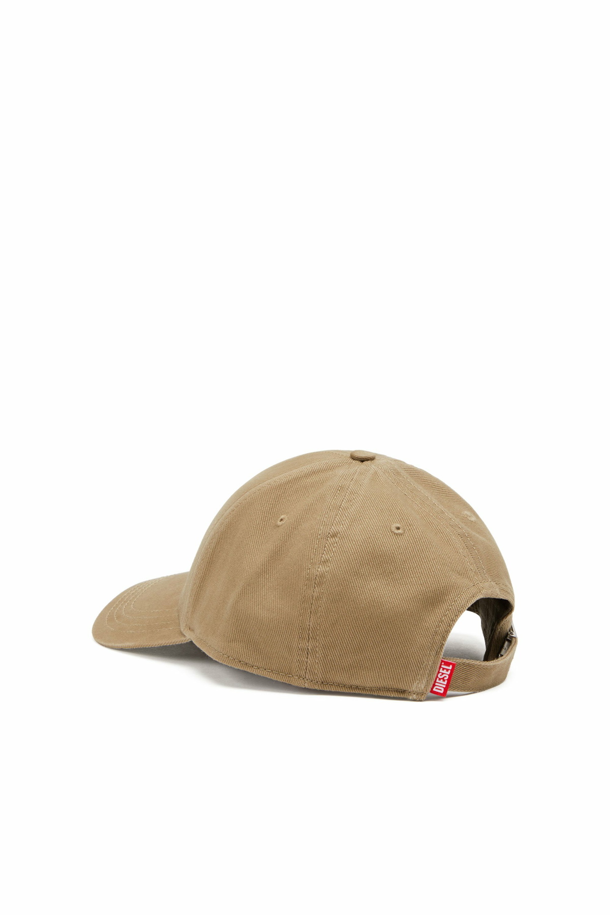 Diesel Baseball cap in washed cotton twill - Caps Mens in Brown Diesel