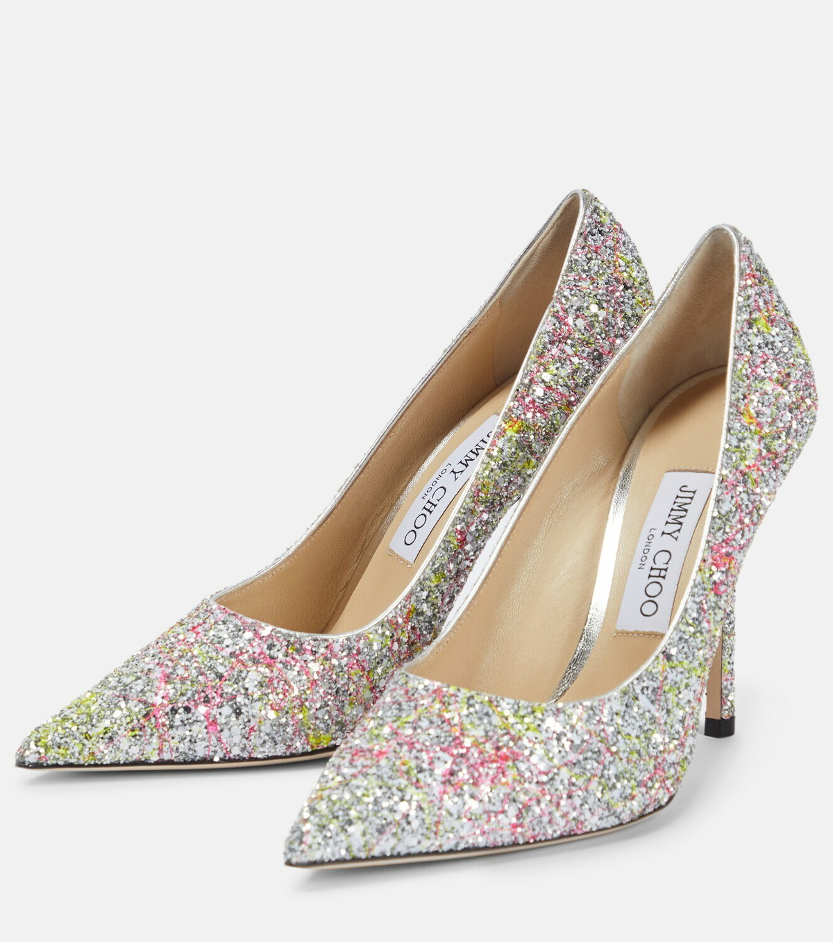 Jimmy Choo Glitter Pumps
