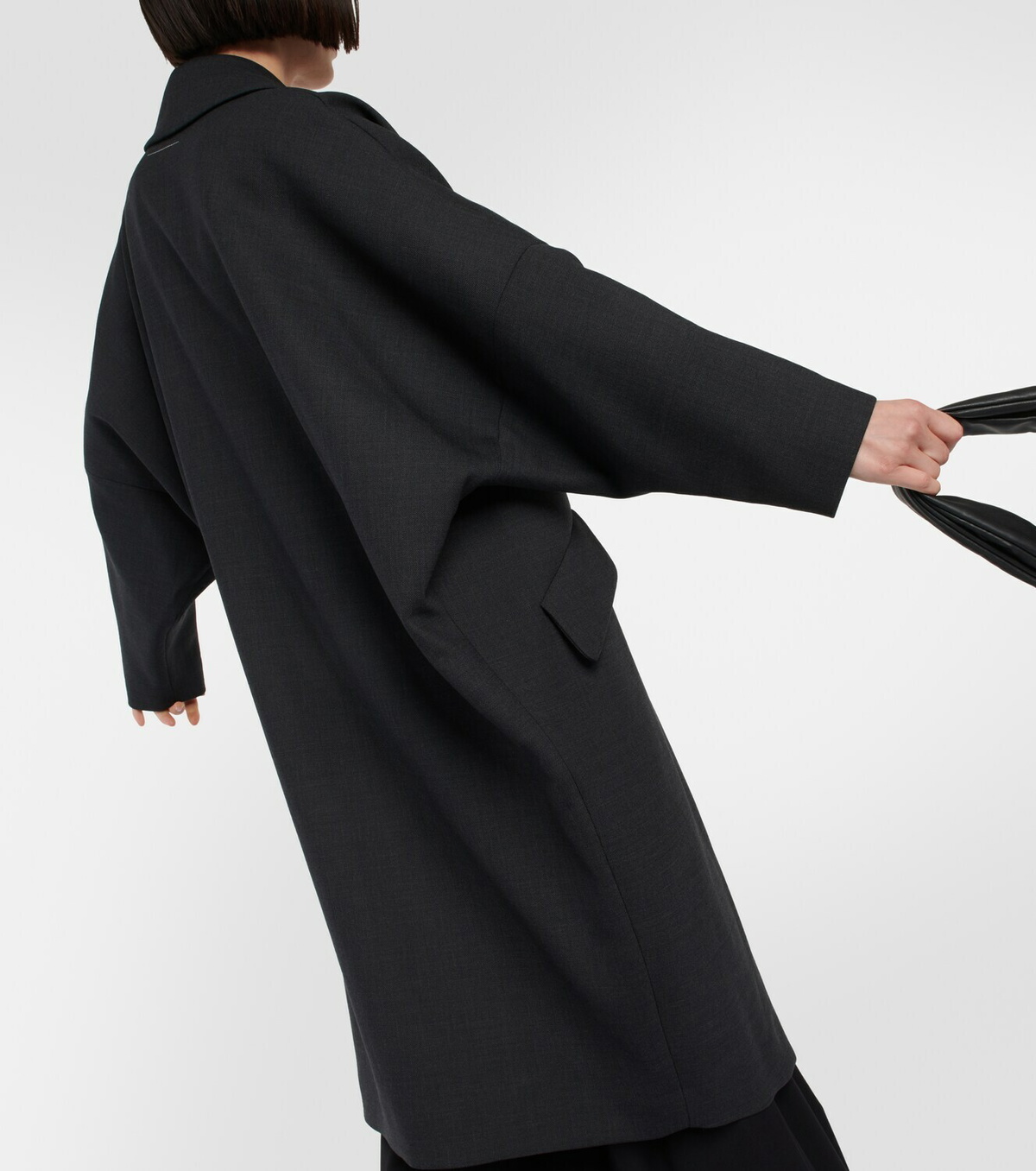 MM6 Maison Margiela Single-breasted wool-blend coat MM6 Maison Margiela