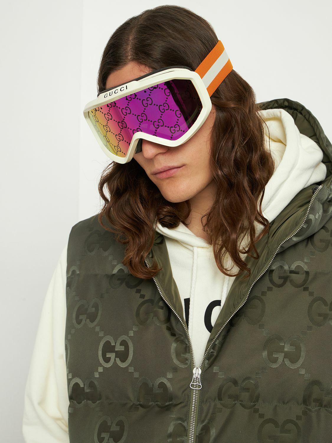 GUCCI - Logo Acetate Ski Goggles Gucci