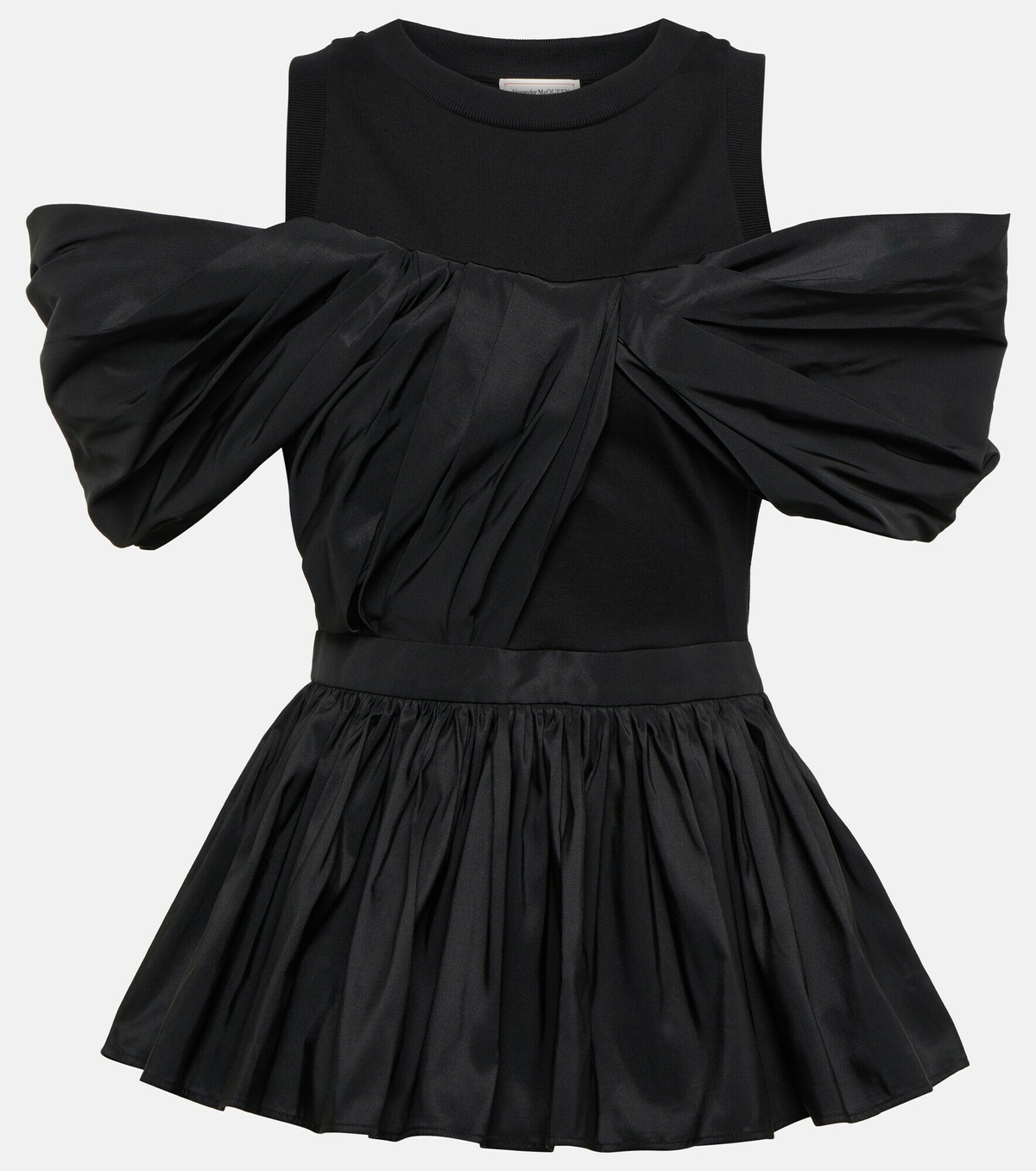 Alexander McQueen - Ruffled peplum top Alexander McQueen