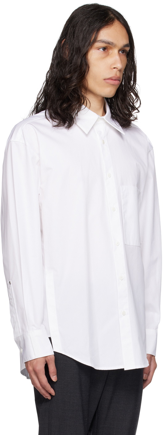Wooyoungmi White Hardware Shirt Wooyoungmi
