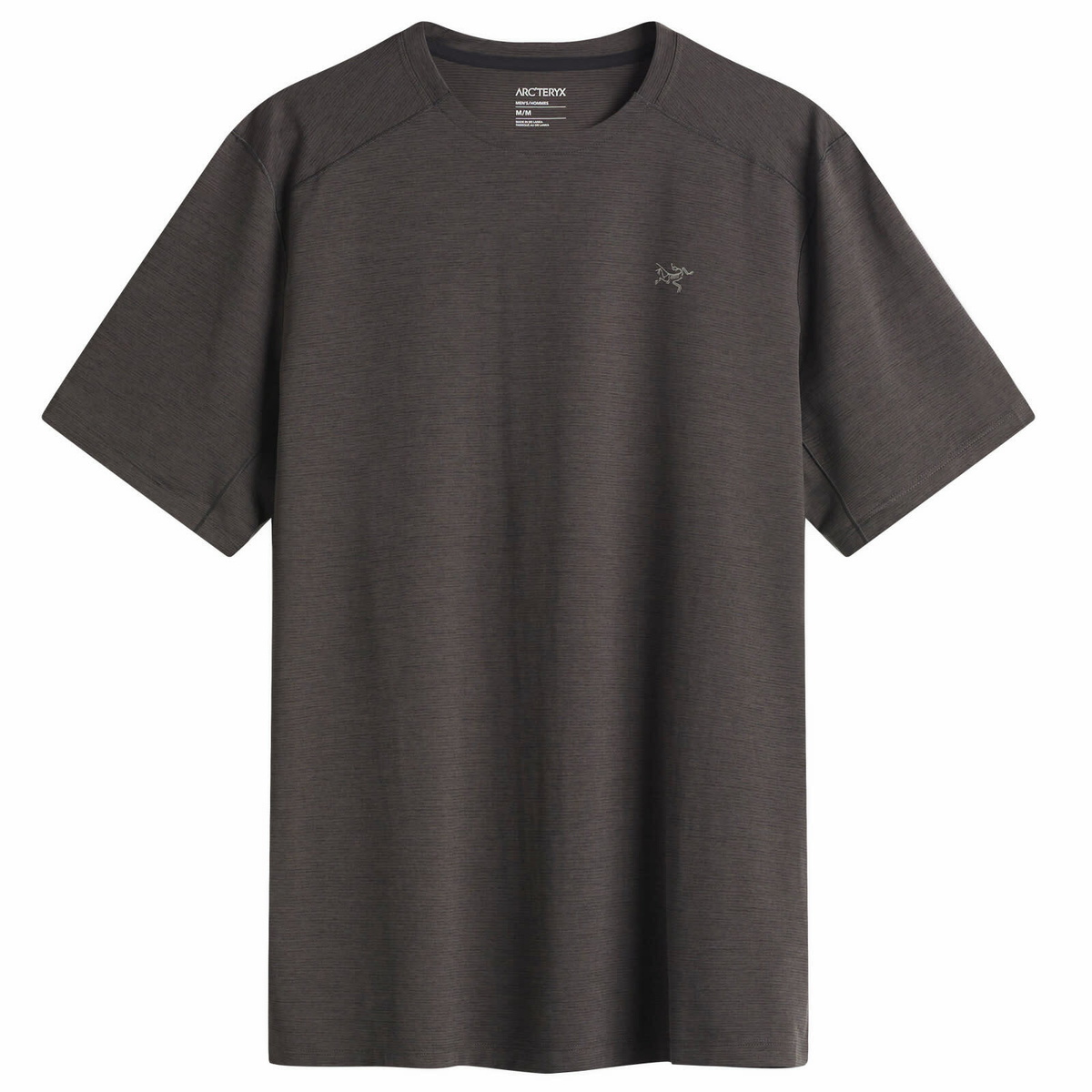 Arc'teryx Men's Cormac Crew T-Shirt in Black Heather Arc'teryx
