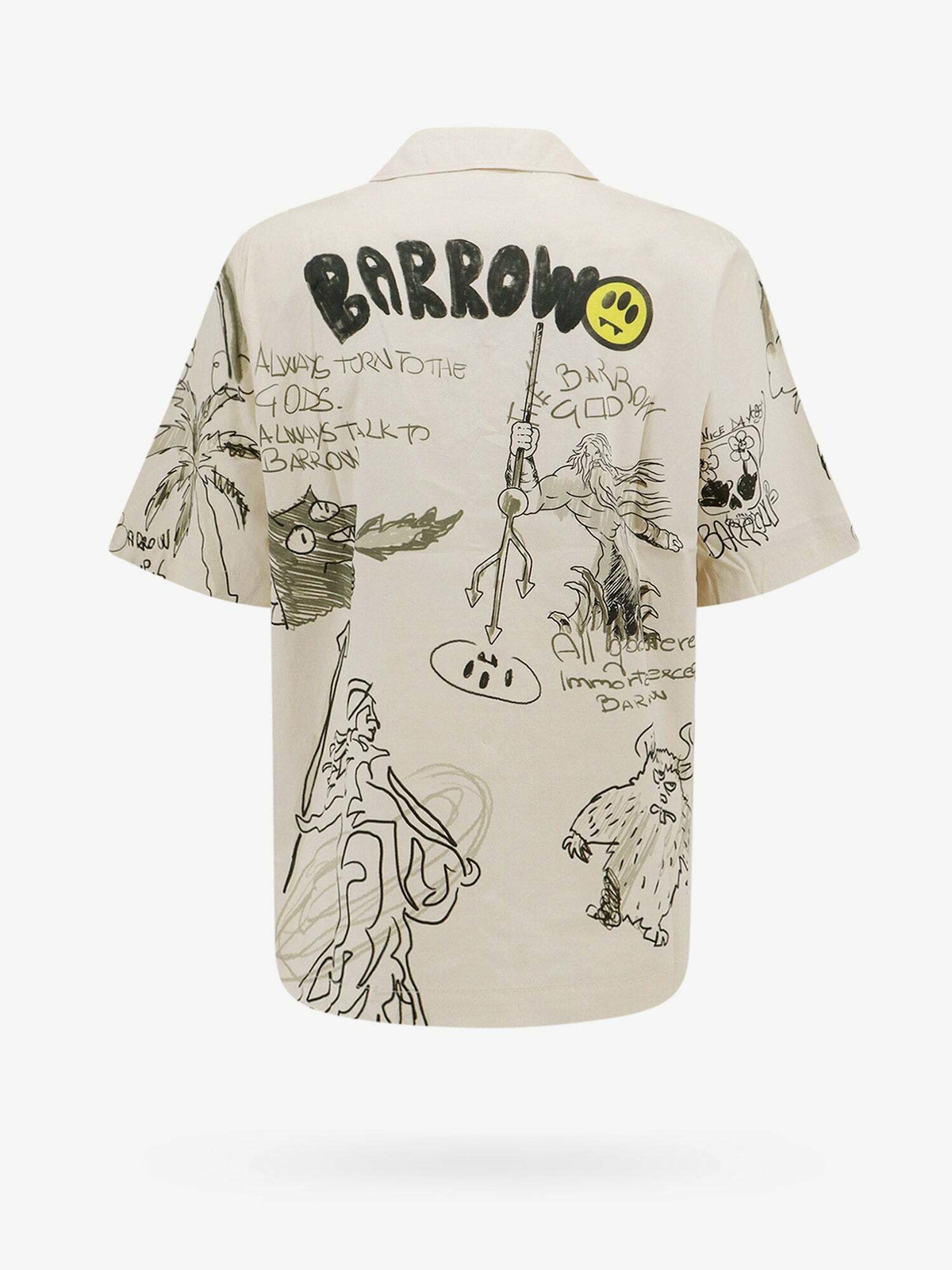 Barrow Shirt Beige Mens Barrow