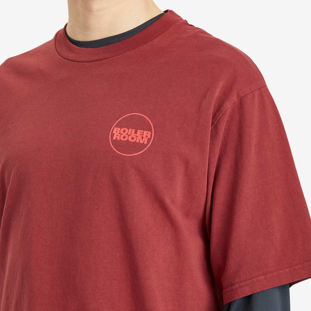 Boiler Room Men's Core T-Shirt in Oxblood Boiler Room