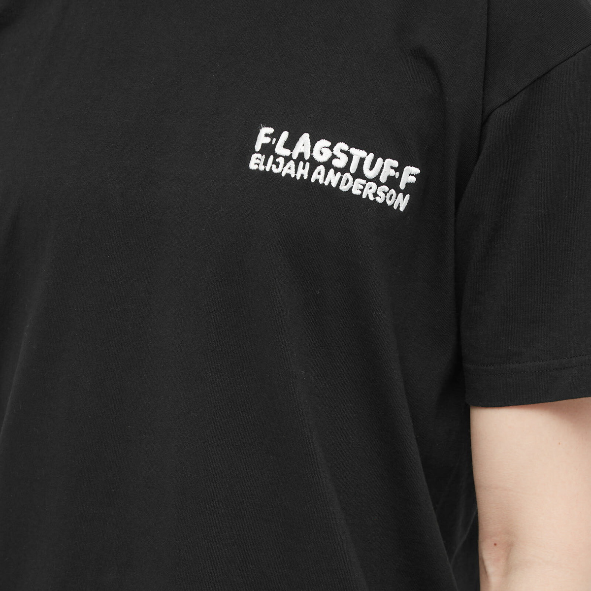 Flagstuff x Elijah Anderson T-Shirt in Black Flagstuff