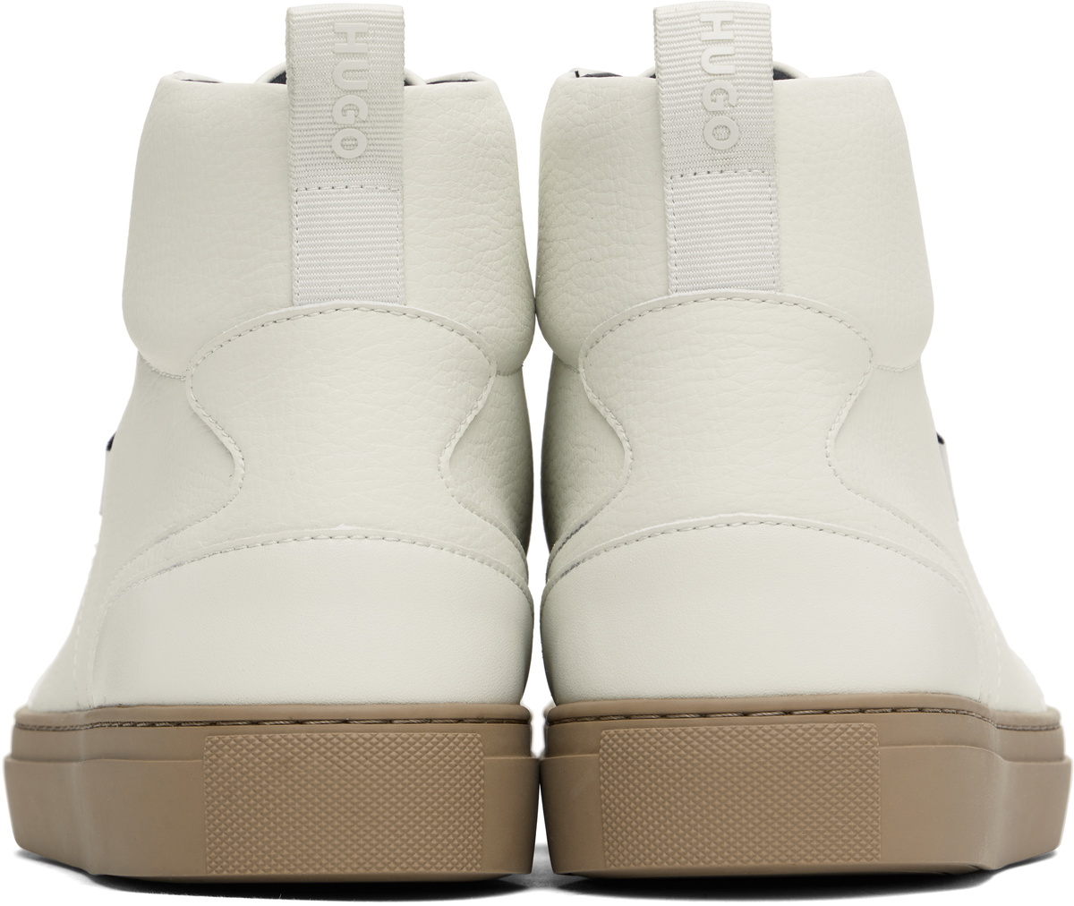 Hugo White High-Top Sneakers Hugo Boss